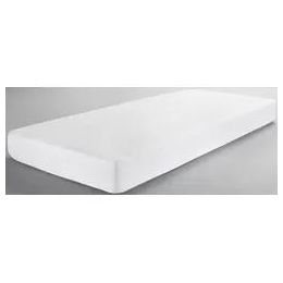 Matratzenschutzbezug "Molton-Spannbettlaken", wei&szlig;, B:140cm L:200cm, Bezug: 100% Baumwolle, Dormisette PROTECT & CARE, Matratzenzubeh&ouml;r