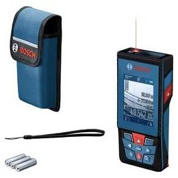 Entfernungsmesser Bosch PROFESSIONAL "GLM 100-25 C", blau, Lasermessger&auml;te, f&uuml;r raue Baustellenbedingungen, leicht anpassbar