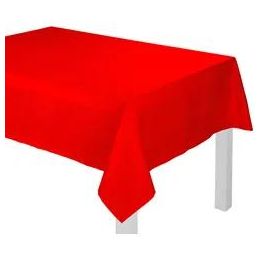 Tischdecke WIRTH "Lahnstein" Gr. 3, rot, B:130cm L:160cm, Polyester, Tischdecken, Tischdecke