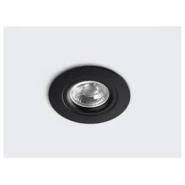 Heitronic LED Einbaustrahler "DL6809", schwarz, 1, &Oslash; 7,9cm H: 3,4cm, 1 Stk., Leuchten, Einbaulampe, Einbauleuchte, LED-Downlight, schwenk- und dimmbar, LED Einbaustrahler LED Deckeneinbaustrahler