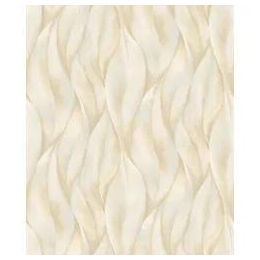 Vliestapete FASHION FOR WALLS "Guido Maria Kretschmer - Fashion for Walls", beige (creme), B:0,53m L:10,05m, Vinyl, Vlies, Tapeten, GMK, Floral