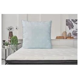 Kopfkissen Yatas Bedding "Majest&auml;t Dacron Climarelle Cool, Kopfkissen 40x80 cm", blau, B:80cm L:80cm, Kopfkissen Bezug: 100% Baumwolle. F&uuml;llung: 100% Polyester, Kopfkissen, k&uuml;hlende Wirkung, allergiker geeignet (Hausstauballergiker)