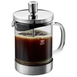 Kaffeebereiter Gefu "Diego", silber (silberfarben), 0,6 l, Kaffeemaschinen, Kaffeebereiter, aus Borosilikatglas