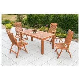 Garten-Essgruppe Merxx "Commodoro", beige (natur), Sitzm&ouml;bel-Sets