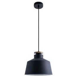 Paco Home Pendelleuchte "JACK U", grau (anthrazit), 1, &Oslash; 28,5cm H: 24cm, Leuchten, H&auml;ngelampe Esszimmer K&uuml;chenlampe Esstischlampe Skandinavisch E27, Pendelleuchte