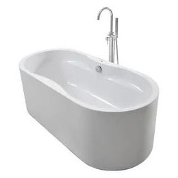 Badewanne Sanotechnik "Liverpool", wei&szlig;, B:175cm H:60cm T:80cm, Acryl, Badewannen, doppelwandig