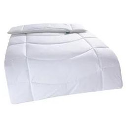 Kunstfaserbettdecke FAN "f.a.n. Made in Green "Tegernsee", wei&szlig;, B:135cm L:200cm, Bezug: 100% Baumwolle. F&uuml;llung: 100% Polyester, Bettdecken
