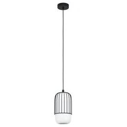 Eglo H&auml;ngeleuchte "MULEGES", schwarz, &Oslash; 16cm H: 110cm, 1 Stk., Leuchten, H&auml;ngeleuchte in schwarz aus Stahl - exkl. E27 - 40W, H&auml;ngeleuchte