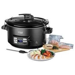 Russell Hobbs Schongarer "25630-56", schwarz, B:45cm H:36cm T:28cm, Elektropfannen, 6,5l Fassungsverm&ouml;gen und Temperaturf&uuml;hler