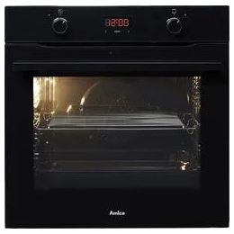 Amica Einbaubackofen "EBX 943 600 S", Energieeffizienz: A (A+++-D), schwarz, B:59,5cm H:59,5cm T:57,5cm, Back&ouml;fen, Komfortables Backen mit klarer Sicht und einfacher Reinigung, Einbaubackofen