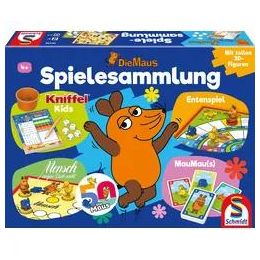 Spielesammlung Schmidt Spiele "Die Maus", bunt, Spiele, Kinder, mit 12 original 3D - Figuren