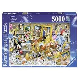 Puzzle Ravensburger "Disney, Micky als K&uuml;nstler", bunt, Puzzles, KinderB:153cm H:101cm, Pappe, Motiv, Made in Germany, B:153cm H:101cm