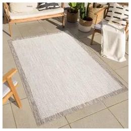 Outdoorteppich Carpet City "Outdoor 470", beige, B:200cm H:5mm L:290cm, Polypropylen, Teppiche, Outdoorteppich, L&auml;ufer, UV-best&auml;ndig, Flachgewebe, auch quadratisch, In- und Outdoor