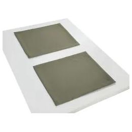 Platzset WIRTH "Umea" Gr. 1, grau (dunkelgrau), B:40cm L:35cm, Obermaterial: 100% Polyester, Platzsets