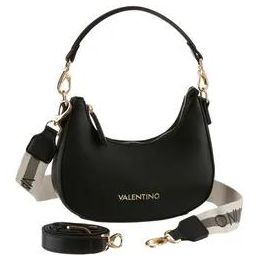 Schultertasche Valentino BAGS "ZERO RE", Damen, Gr. B/H/T: 22cm x 19cm x 6cm, schwarz, Lederimitat, unifarben, Taschen Schultertasche, im schicken Design