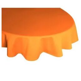Tischdecke WIRTH "Umea" Gr. 1, orange, B:190cm L:130cm, Polyester, Tischdecken, Tischdecke