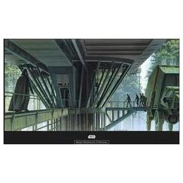 Bild Komar "Star Wars Classic RMQ Endor Dock", bunt (farbe bild(er): bunt), B:70cm H:50cm, Holz, Papier, Bilder, Bild, Wandbild zur Dekoration im Kinderzimmer - ohne Rahmen