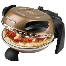 G3FERRARI Pizzaofen "Delizia G1000608 kupfer inkl. Pizzaschaufel + Rezeptheft", braun, B:33cm H:34,5cm T:21cm, Pizza&ouml;fen, bis 400 C mit Pizzastein &ndash; die Ikone unter den Pizza&ouml;fen