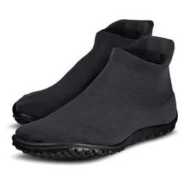 Barfu&szlig;schuh Leguano "SNEAKER", Herren, Gr. XXL (46/47), schwarz, Textil, Schuhe Sockboots Barfu&szlig;schuh Socksneaker Schlupfboots, Bequemschuh, Komfortschuh f&uuml;r Maschinenw&auml;sche geeignet
