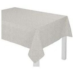 Tischdecke WIRTH "Telfort" Gr. 4, braun, B:190cm L:130cm, Baumwolle, Polyester, Tischdecken, Tischdecke