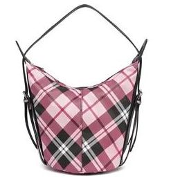 Schultertasche "Schottland", Damen, Gr. B/H/T: 31cm x 35cm x 20cm onesize, pink, Polyurethan (PU), Collezione Alessandro, Taschen Schultertasche, viele Tragem&ouml;glichkeiten bis hin zum Rucksack