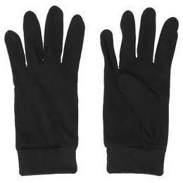 Laufhandschuhe Endurance "Gesell", Damen, Gr. XL, schwarz, 67% Bambus-Viskose, 28% Wolle, 5% Elasthan, unifarben, Handschuhe, mit nat&uuml;rlichen Powermaterialien f&uuml;r Atmungsaktivit&auml;t und W&auml;rme