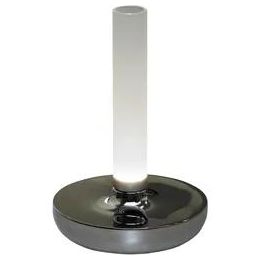 Konstsmide LED Tischleuchte "Biarritz", silber, &Oslash; 13,5cm H: 20,5cm, 2 Stk., Leuchten, Biarritz USB-Tischleuchte, 1800/2700/4000K, dimmbar, LED Tischleuchte