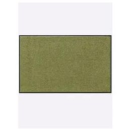 Fu&szlig;matte Salonloewe Gr. 4, gr&uuml;n, B:60cm H:7mm L:180cm, Kunstfaser, Polyamid, Teppiche, Fu&szlig;matte