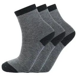 Socken ZIGZAG "Lime", Herren, Gr. 25/28, grau (dunkelgrau), Elasthan, mehrfarbig, Socken Socken, mit atmungsaktiver Funktion