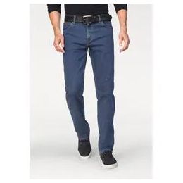 Gerade Jeans Wrangler "Texas", Herren, Gr. 40, L&auml;nge 34, grau (schwarz, stone), Denim/Jeans, Obermaterial: 99% Baumwolle, 1% Elasthan, Basic, regular fit lang, Jeans
