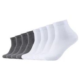 Kurzsocken s.Oliver "8er Pack", Herren, Gr. 39-42, wei&szlig; (wei&szlig; mix), 70% Baumwolle, 27% Polyester, 3% Elasthan, uni, Socken