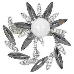 Brosche Firetti "Schmuck Geschenk Ansteckschmuck Spirit Sun", silber (silberfarben), Broschen, Damen, Metall, Brosche