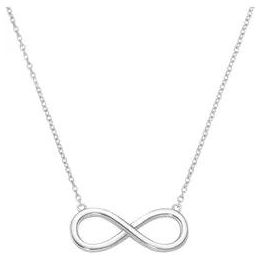 Collier "Infinity, Silber 925", silber, Giorgio Martello MILANO, Halsketten, Herren, 45cm, Silber 925 (Sterlingsilber), Collier