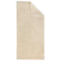 Duschtuch Dyckhoff "Deep Harmony Energy", beige (natur), B:70cm L:140cm, Frottier, Obermaterial: 85% Baumwolle, 15% Hanf, Handt&uuml;cher, 15% Hanf