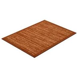 Fu&szlig;matte Grund "Hamada", braun (braun, terra), B:60cm H:8mm L:85cm, Kunstfaser, Teppiche, Fu&szlig;matte, In- und Outdoor geeignet, Schmutzfangmatte mit Bord&uuml;re, waschbar, den