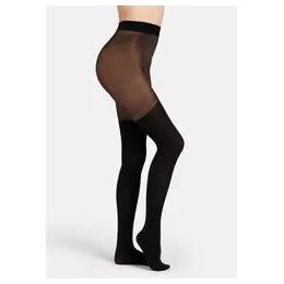 Feinstrumpfhose Camano "overknee 1er Pack", Damen, Gr. M, schwarz, 91% Polyamid, 9% Elasthan, Strumpfhosen Feinstrumpfhose