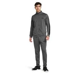 Trainingsanzug Under Armour "UA EMEA TRACK SUIT", Herren, Gr. 3XL, grau, Obermaterial: 100% Polyester, schmal, Sportanz&uuml;ge Trainingsanzug, zweiteiliges Set, f&uuml;r Sportmode und Freizeit, leichtes Material