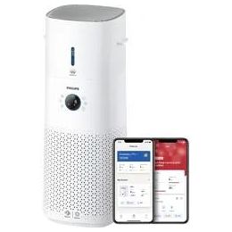 Kombiger&auml;t Luftbefeuchter und -reiniger Philips "AC3737/10 3000 Series", wei&szlig;, B:29,1cm H:74,7cm T:29,1cm, Luftreiniger, mit 505 m3/h CADR und 650 ml/h Befeuchtungsrate, WLAN, Air+ App