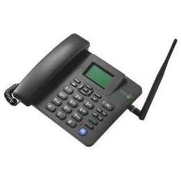 Doro Handy "4100H GSM Tisch Telefon", schwarz, B:20,4cm H:8cm T:23,1cm, Mobiltelefone