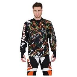 Nerf Motocross-Shirt NERVE "Nerve" Gr. S, bunt, Shirts, Damen, S, Obermaterial: 100% Polyester