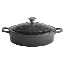 Br&auml;ter APS "Stars", grau (anthrazit), B:28cm H:7cm L:28cm &Oslash;:28cm, T&ouml;pfe, Induktion, rund