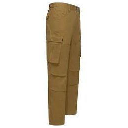 Cargohose Ragwear "Merly Long", Damen, Gr. 36, Normalgr&ouml;&szlig;en, braun, Material: 100% Baumwolle, bequem lang, Hosen Cargohose, modische Herren Cargo mit gro&szlig;en Pattentaschen