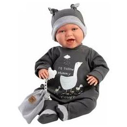 Babypuppe LLORENS "Mimi G&auml;nsefamilie, 42cm", bunt, Puppen, Baby, Vinyl, Made in Europe