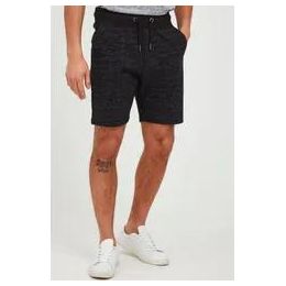 Sweatshorts Blend "BHTokker", Herren, Gr. XL, US-Gr&ouml;&szlig;en, schwarz, Sweatware, 80% Baumwolle, 20% Polyester, gestreift, regular fit kurz, Hosen Sweatshorts, Sweat Shorts mit Kordeln