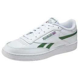 Sneaker Reebok CLASSIC "Club C Revenge", Damen, Gr. 43, gr&uuml;n (wei&szlig;, gr&uuml;n), Leder, Schuhe Sneaker