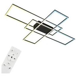 Briloner LEUCHTEN Deckenleuchte "Roami Deckenleuchte", schwarz, Leuchten, Deckenleuchte