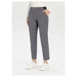 Stoffhose Stehmann, Damen, Gr. 40, N-Gr, grau (anthrazit m), Obermaterial: 65% Polyester, 30% Viskose, 5% Elasthan, meliert, regular fit kn&ouml;chelfrei, Hosen Stoffhose, Sommerhose mit Taschen