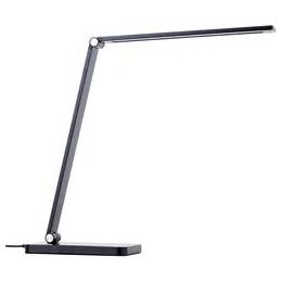 OTTO HOME LED Schreibtischlampe "Gyllan", schwarz, 1, H: 37,5cm, 1 Stk., Leuchten, LED 5 W, 610 lm, CCT, dimmbar, USB, LED Schreibtischlampe