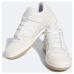 Sneaker Adidas ORIGINALS "FORUM LOW CLASSIC", Herren, Gr. 37, beige (chalk wei&szlig;, cloud wei&szlig;, cloud wei&szlig;), Baumwolle, Leder, Schuhe Sneaker