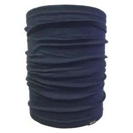 Modeschal BULA "Wool Tube WEB", Herren, blau, Wolle, unifarben, Modet&uuml;cher, mit hochwertiger Woll-Verarbeitung